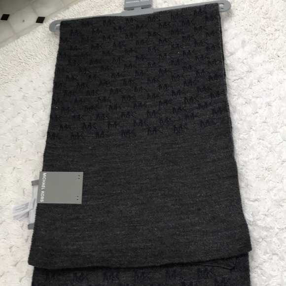 Michael Kors | Accessories | Mens Mk Repeat Logo Muffler Michael Kors ...
